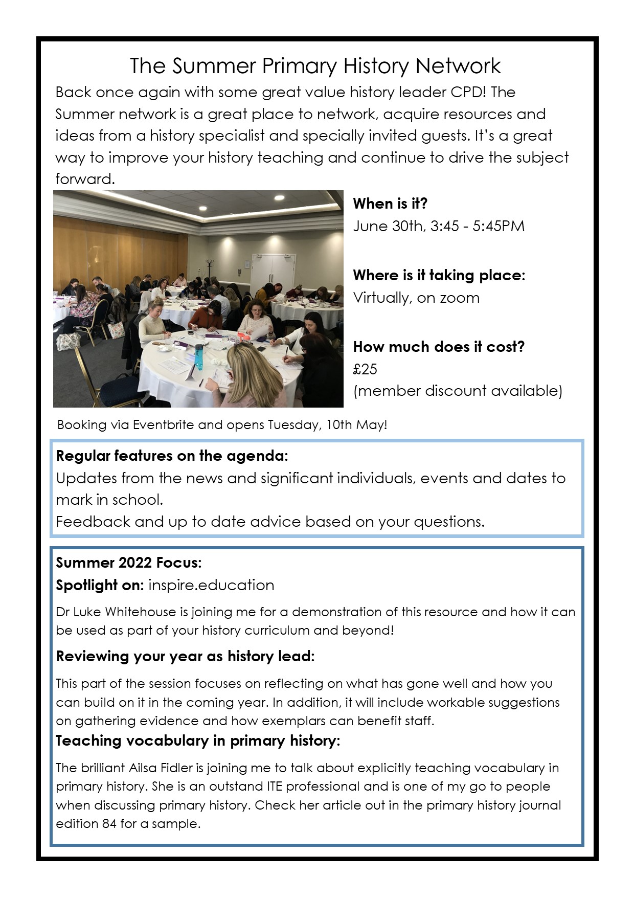 Summer Primary History Network - Mr T Does History